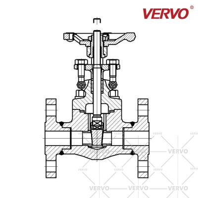 Cina Il acciaio al carbonio a 2 pollici criogenico della valvola a saracinesca del dispositivo di tenuta a pressione LF2 Dn50 1500lb ha saldato il metallo messo in vendita