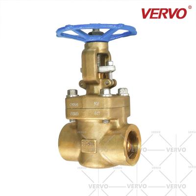 Cina L'api 602 1/2 Npt ha forgiato la valvola a saracinesca bronzea di alluminio d'acciaio Dn15 800lb in vendita