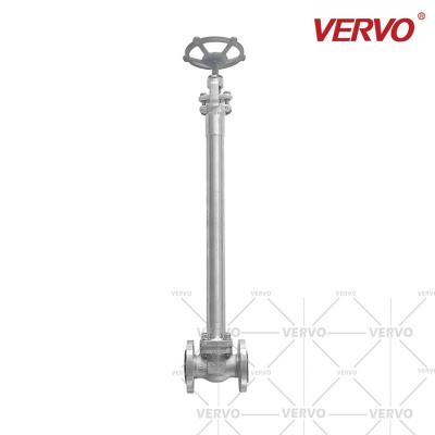 Cina La valvola di globo criogenica d'acciaio forgiata F304L Dn40 150LB ha esteso la valvola di globo della valvola di globo di bassa temperatura del gambo 250MM ss in vendita