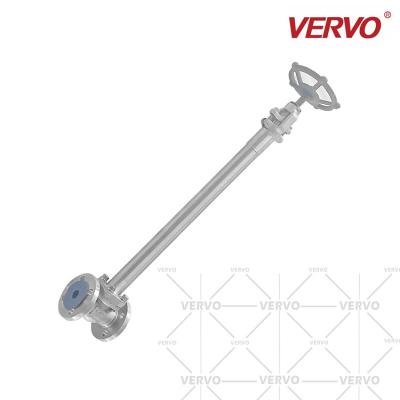 Cina La valvola di globo criogenica d'acciaio forgiata F304L Dn40 150LB ha esteso la valvola di globo della valvola di globo di bassa temperatura del gambo 250MM ss in vendita