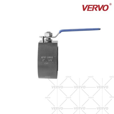 China Kugelkopf-Kugelventil des Wafer-Dn50 schmiedete Stahl-LF2 2 Zoll 150 volles gebohrtes Metall sich hin- und herbewegendes Sitzkugelventil lbs-Hebel-API 6D zu verkaufen
