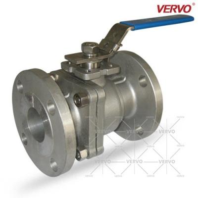 China Edelstahl-Kugelventil Cl300 DN100 2pcs 100mm Cf8m Rf CF8 WCB CF3M Floating Ball Valve zu verkaufen