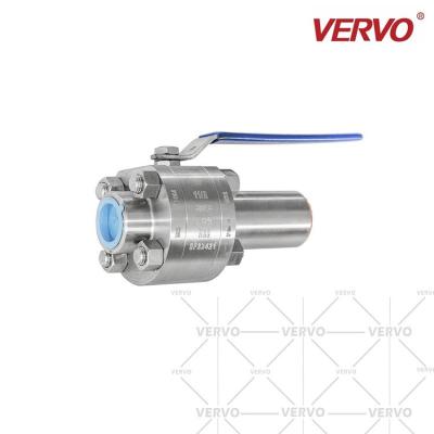China Rundeisen-Klasse 150 3 Zoll verlegtes Kugelventil 316ss schmiedete 100mm Nippel drei Stück zu verkaufen
