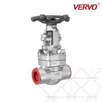 Cina BB completo di saldatura della valvola a saracinesca della valvola a saracinesca di acciaio inossidabile della valvola a saracinesca del porto della valvola a saracinesca della valvola a saracinesca dell'incavo DN25 1Inch A182 F304 in vendita