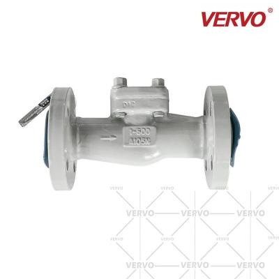 Cina Valvola di ritenuta integrata del acciaio al carbonio della valvola di ritenuta dell'ascensore della flangia API602 A105N 1Inch DN25 600lb nessuno sgrassamento dell'olio tipo pistone in vendita