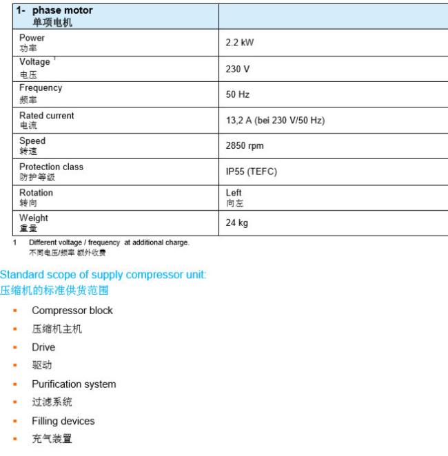 300 Bar Air Compressor to Refill Scba Fire Fighting