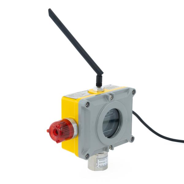 Quality Wireless RS485 Output Fixed Gas Leak Detector DC 24V Explosion Proof for sale