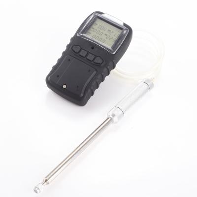 China Approx. 300g Portable 4 Gas Detector for Oxygen Carbon Monoxide Hydrogen Sulfide and Methane Analysis for sale