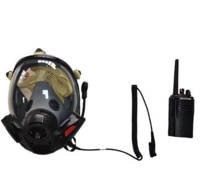중국 장거리 라디오 통신으로 맞춤형 SCBA 풀 페이스 마스크 보안 판매용