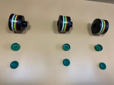 China Personalización Nomex Mascarilla de filtro de aire con batería con ventilador en venta