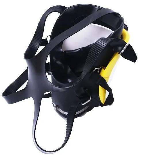 Quality Firefighter SCBA Self Contained Breathing Mask With Reticulated Hood for sale
