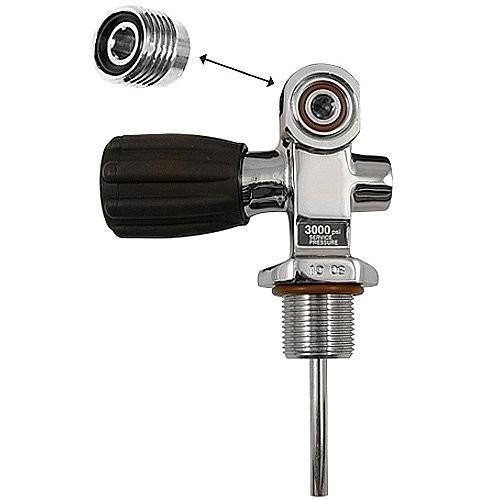 Quality KL SCBA Cylinder Valve G5/8 Outlet Thread For Fire Fighting Equipment for sale