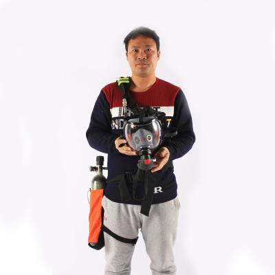 중국 6.8L SCBA 압축 공기 호흡기 30 MPa 60 분 서비스 시간 판매용