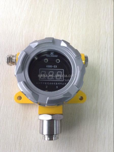 Quality Solid Relay Output Fixed Hydrogen Gas Detector DC 24V with Electric Control for sale