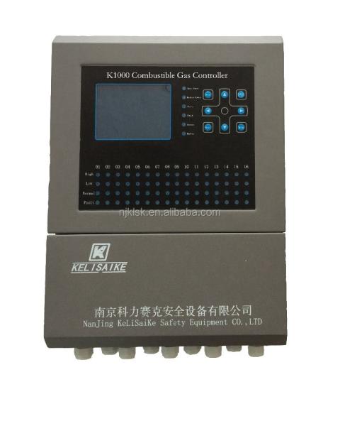 Quality 24V DC K1000 LPG Gas Detection Control Panel With Solid Relay Output for sale