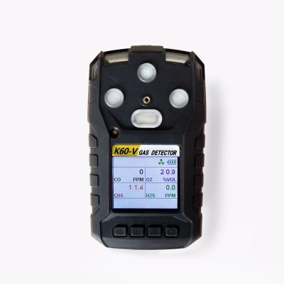China CO O2 H2S Portable Gas Detector K60-IV OEM For Hazardous Environments for sale