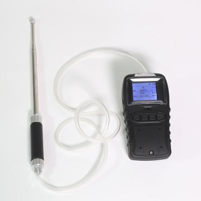 China Draagbare multi-gasmonitor gasdetector voor O2 CH4 Co H2s 4 in 1 gasdetector Te koop