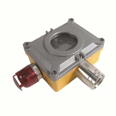 China LCD Display Fixed Stand Alone Gas Detector 24V For Combustible Gas Analyzer for sale