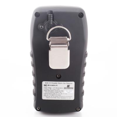 중국 충전식 리튬 배터리 휴대용 다중 가스 감지기 CH4, CO, H2S, O2, VOCs 판매용