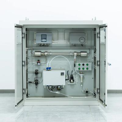 China Sistema de monitorização contínua das emissões de gases de combustão HCl Co Analisadores de gases CEMS de incineração de resíduos à venda