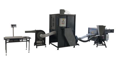 China Van het de Vullende Machineschuim van Sofa Fiber Opening Machine Fiber de Ontvezelmachine grijze kleur Te koop