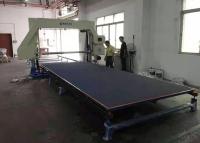 China Horizontal Circle Sponge Foam Cutting Machine 6000mm Work Table Diameter 3-150mm Slice Thickness for sale