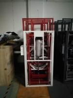 China Pneumatic Lift Table 125kg Capacity 350-850mm Height Adjustable Sofa Work Table for sale