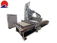 China CNC Wood Cutting Machine 1300x2500mm Automatic Splint Cutter for Sofa Industry 30m/min for sale