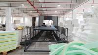 China 8KW Sponge CNC Foam Cutting Machine 6000mm Self Check Automatic for sale