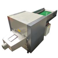 China Manual Control Grey Sofa Filling Machine 300-350kg/h CE Certified Fiber Filler for sale