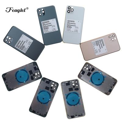 China Iphone Back Glass Cover Feaglet 11 Pro Back Panel Iphone Back Cover Replacement for sale