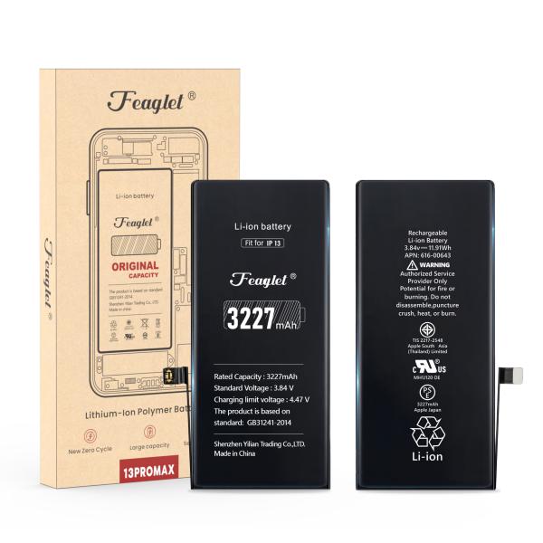 Quality IPhone 11 12 13 14 15 Phone Battery Feaglet Iphone Replacement Battery for sale