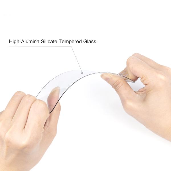 Quality C4UV iPhone Cover Glass with OCA for Flexible OLED Refurbishment for sale