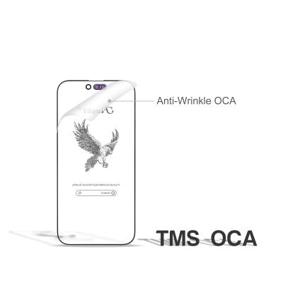 China Glass With Anti-Wrinkle OCA Wrinkle-Free For Iphone 15promax 16pro 17air Flexible Soft Screen Can be laser cut for rework for sale