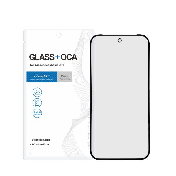 Quality FINE Series Google Pixel Cover Glass with Anti-Wrinkle OCA for Flexible OLED Refurbishment for sale