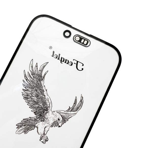 Quality iPhone 15 Pro C4UV Cover Glass with OCA for Flexible OLED Refurbishment for sale