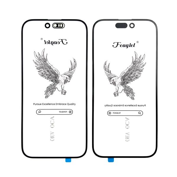 Quality iPhone 15 Pro C4UV Cover Glass with OCA for Flexible OLED Refurbishment for sale
