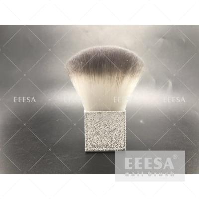 China O líquido de limpeza de escova de nylon macio cúbico da arte do prego prega eficazmente a escova do removedor da poeira à venda