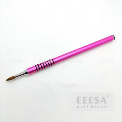 Cina Primavera rossa di Rosa della spazzola acrilica ovale portatile buona punto fine con 8 anelli in vendita
