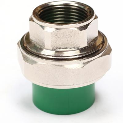 China PPR fittings Adapter MT FT Concealed stop vale Elbow MT FT for PPR for sale