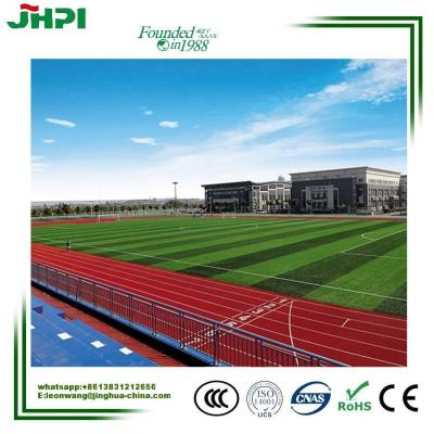 China Artificial lawn sports track  red  school  playground for sale