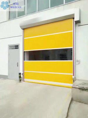 China Automatische Plastic Op een hoger niveau weergevendeur met van de de Deurhoge snelheid van pvc van de Radarsensor de Snelle Deur van pvc Te koop