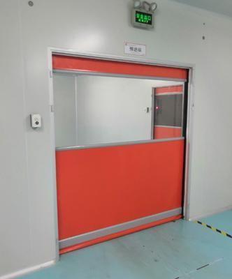 Cina La plastica automatica rotola sulla porta con la porta ad alta velocità del PVC della porta veloce del PVC del sensore radar in vendita
