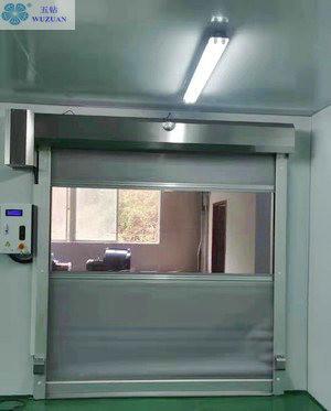 Cina Porta ad alta velocità del PVC della fabbrica telecomandata del motore per cella frigorifera in vendita
