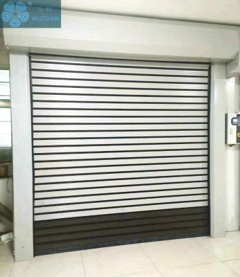 Cina porte di alluminio esteriori del garage dell'otturatore del rullo di 380V 1.2m/S in vendita