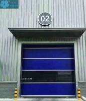 China Automatic IP55 Sew Motor PVC Roller Shutter Doors for sale