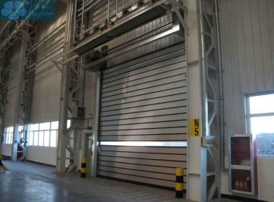China Anchura 2000m m puerta espiral de alta velocidad de 1,5 M/S para Warehouse en venta
