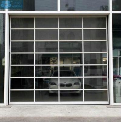 Cina 240V porte di vetro a piena vista del garage del pannello di CC 25cm/S in vendita