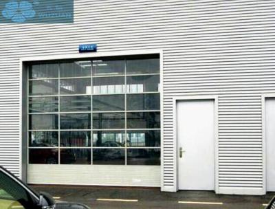 Cina porte di vetro del garage del pannello del PC d'acciaio galvanizzate 2.5mm 220V in vendita