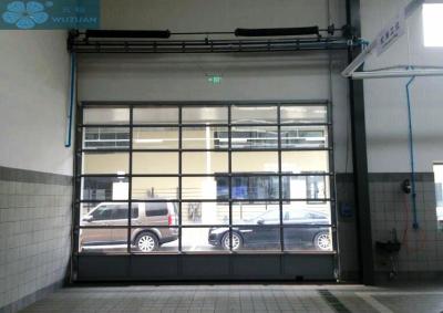 Cina Porte a piena vista del garage di larghezza 0.476mm della lega di alluminio 4m in vendita